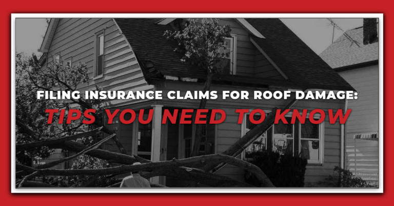 Filing Insurance Claims for Roof Damage: Tips You Need to Know | Moss ...